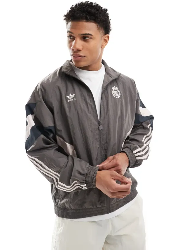 adidas Originals Real Madrid Track Top | JI9479 | FOOTY.COM