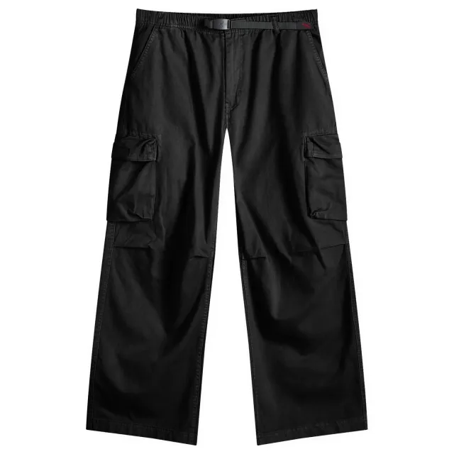 Gramicci Men's Rig Cargo Pants Black | G4FU-P092-BLK | FOOTY.COM