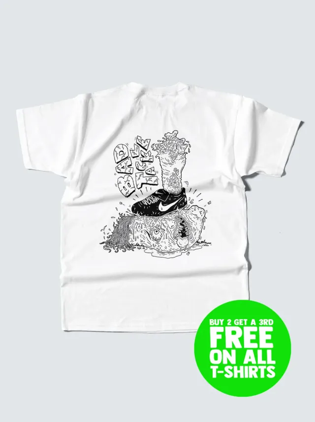 BAD TACKLE TEE | Cult Kits, Small / Nike / Black | CKits-805 | FOOTY.COM