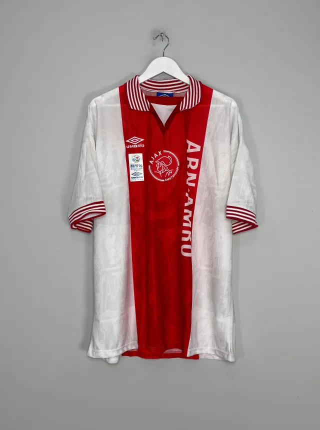 1996/97 AJAX *BNWOT* HOME SHIRT (XXL) UMBRO | Cult Kits | 82122646 ...
