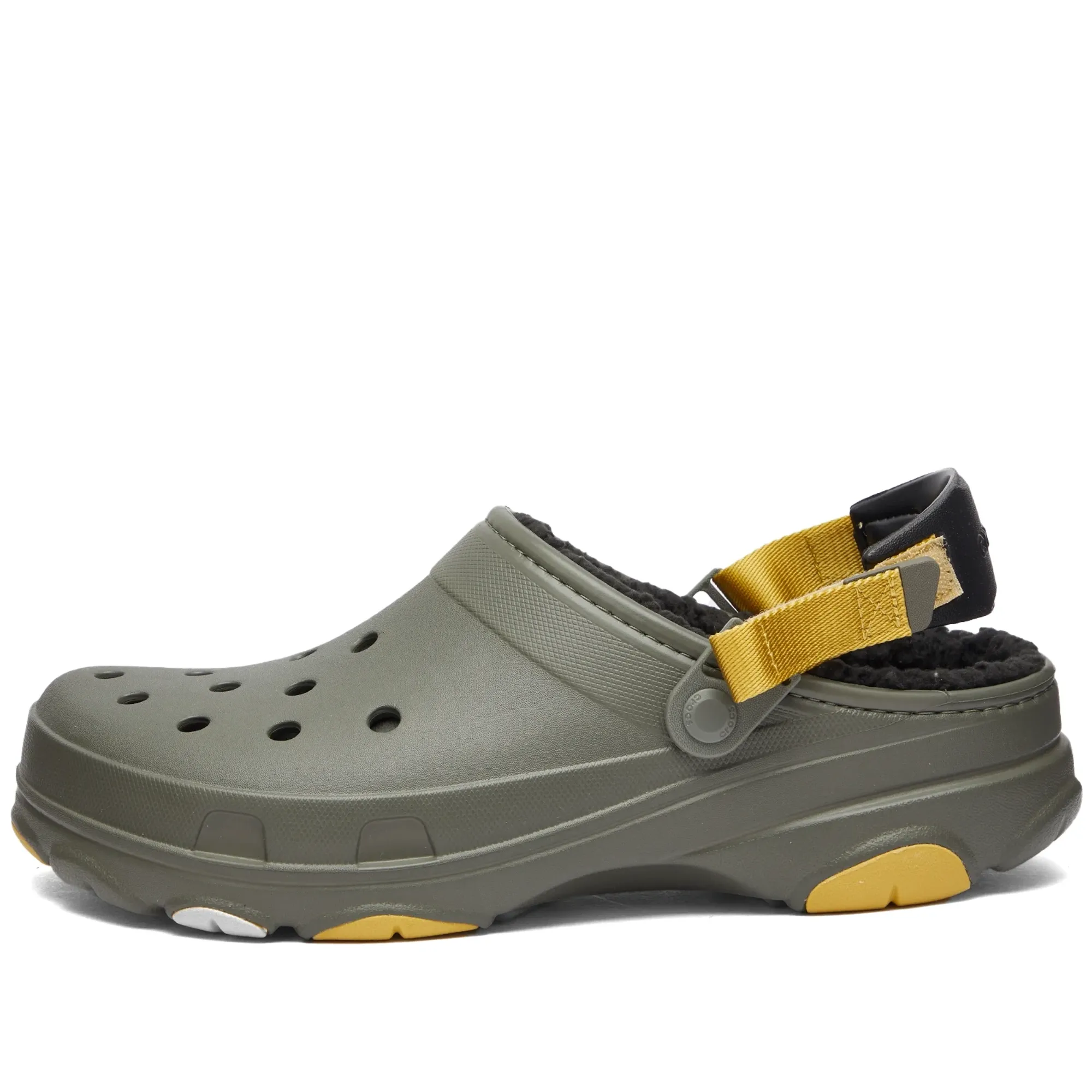 Crocs All Terrain Lined Clog Dusty Olive | 207936-3J5 | FOOTY.COM