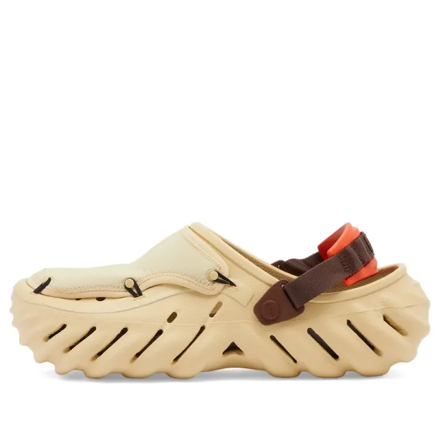 Crocs Clog Men Flip-Flops and Sandals - Beige | 210334-0HY | FOOTY.COM