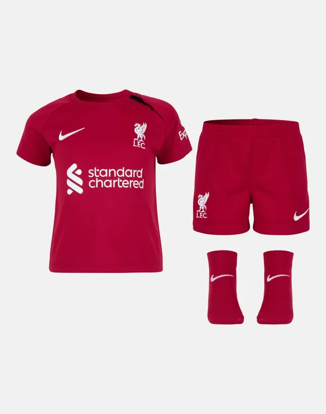 Nike Liverpool Baby SS Home Mini Kit 2022/23 | DJ7915-609 | FOOTY.COM