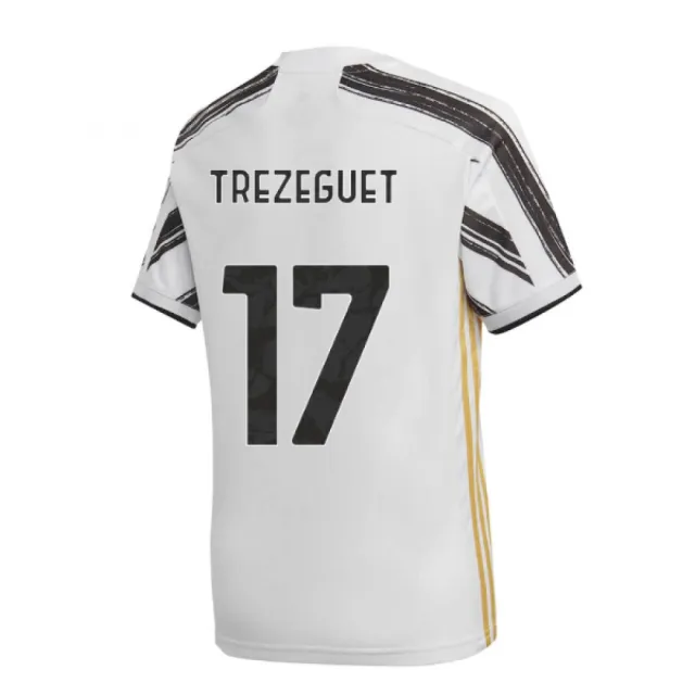 Juventus Adidas Home Football Shirt (TREZEGUET 17) 2020-2021 Men's ...