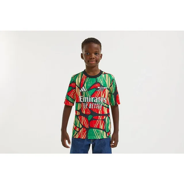 Arsenal adidas Kids 24/25 Pre-Match Shirt, Multicolor | is9994 | FOOTY.COM
