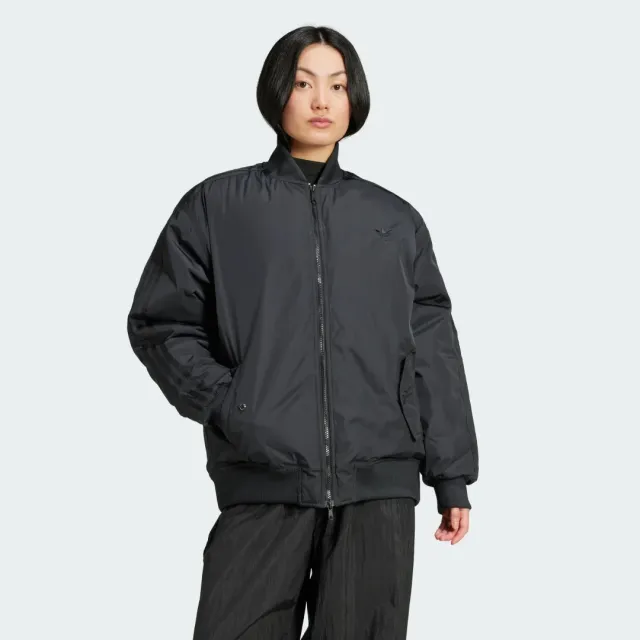 Adidas Originals Black Bomber Jacket In Black | IW8422 | FOOTY.COM