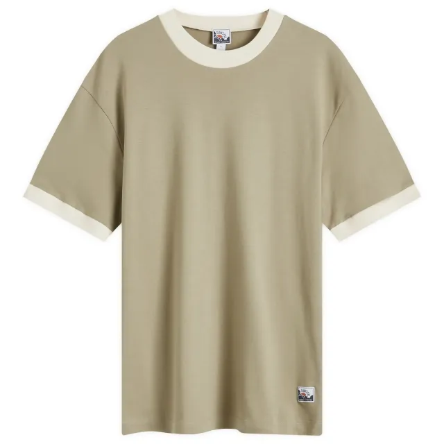 Sunspel Men's x Nigel Cabourn T-Shirt Earth | NCMTSH0184-GNHU | FOOTY.COM