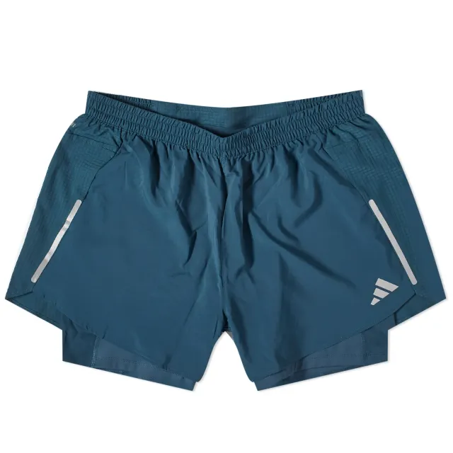 Adidas Men's D4R Shorts 2In1 Arctic Night | IJ9409 | FOOTY.COM