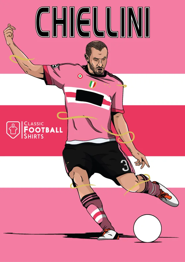 CFS Apparel Chiellini A3 Poster | CFS.POSTER-CHLINI | FOOTY.COM