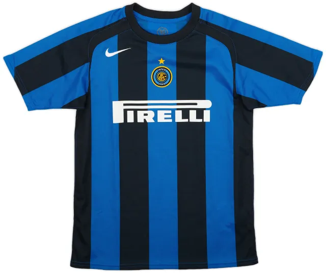 Nike 2005-06 Inter Milan Home Shirt - 9/10 - (L.Boys) | INTH05-280 ...