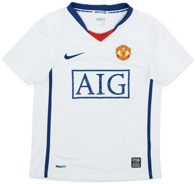 Nike 2008-10 Manchester United Away Shirt - 6/10 - (S.Boys) | MUNA08 ...