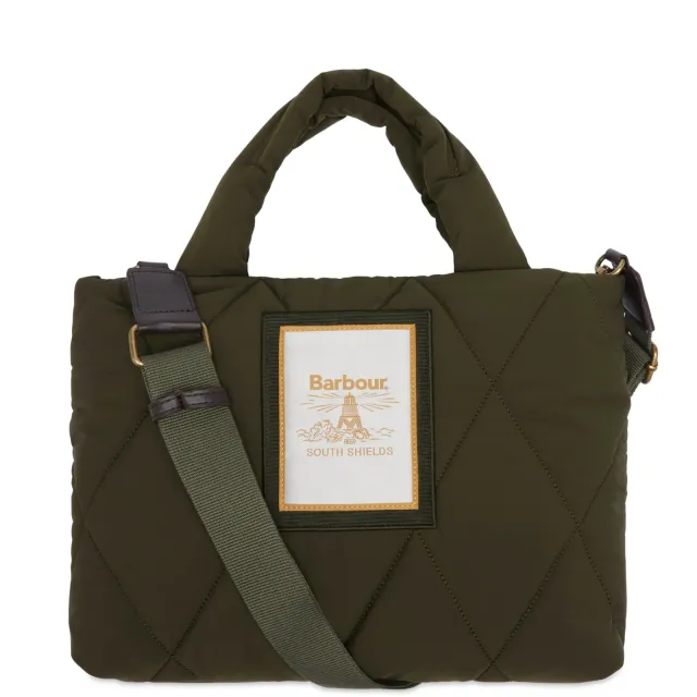 Barbour Women's Mariah Mini Quilted Tote Bag Olive | LBA0435OL71-OL71 ...