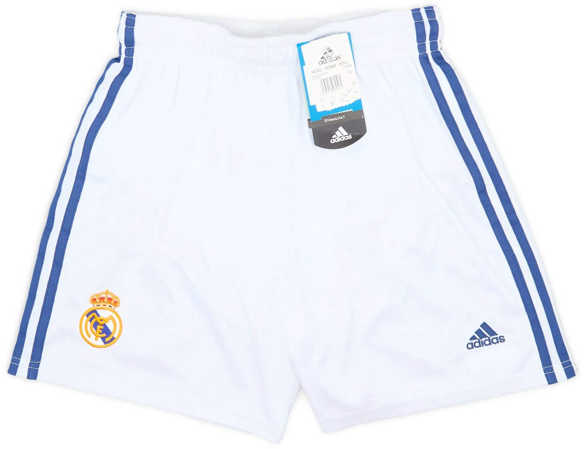 adidas 2001-02 Real Madrid Home shorts (L) | RMDSH01655548 used | FOOTY.COM