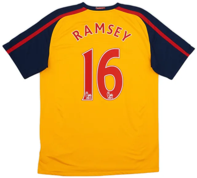 Nike 2008-09 Arsenal Away Shirt Ramsey #16 - 8/10 - (M) | ARSA08-279 ...