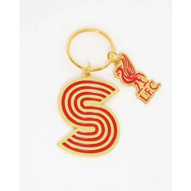 Liverpool FC LFC Letter S Keyring | 63556 | FOOTY.COM
