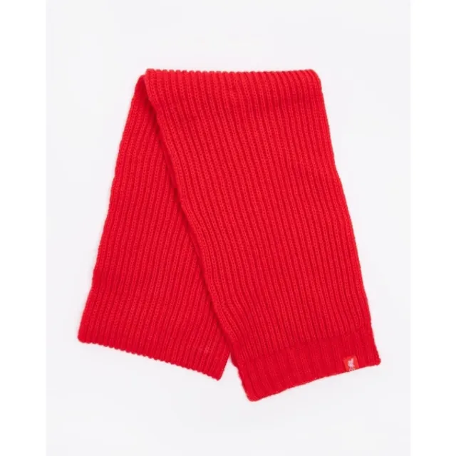 Liverpool FC LFC Junior Ribbed Scarf | 70556 | FOOTY.COM