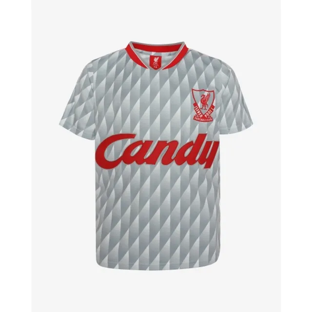 Liverpool FC LFC Retro Infant Candy 89-91 Away Shirt | 65618 | FOOTY.COM