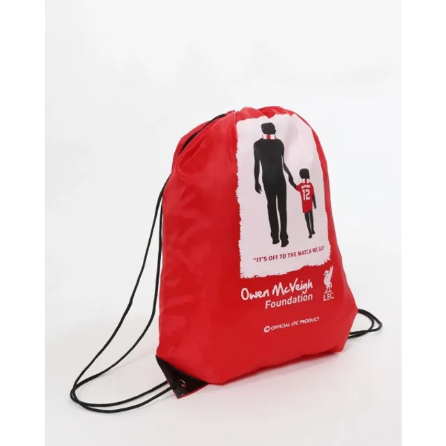 Liverpool FC LFC Owen McVeigh Drawstring Bag | 59396 | FOOTY.COM