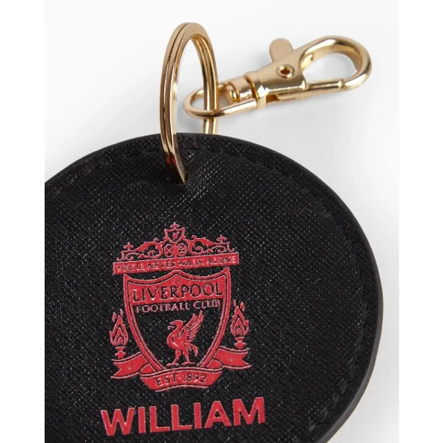 Liverpool FC LFC Personalised Crest Keychain | DT165 | FOOTY.COM