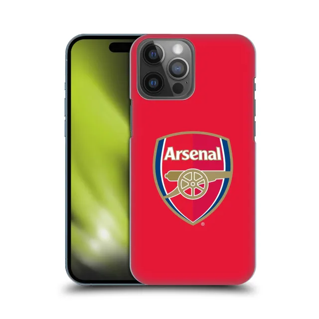 Arsenal Crest Hard Back Phone Case - Red - iPhone | 13398642 | FOOTY.COM