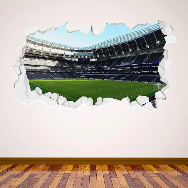 Tottenham Hotspur Inside Stadium Broken Wall Sticker - 90cm width x ...