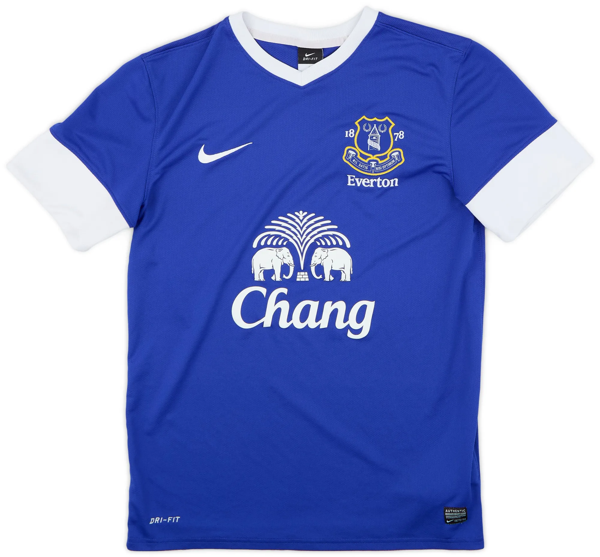 Nike 2012-13 Everton Home Shirt - 7/10 - (M) | EVEH12-903 | FOOTY.COM