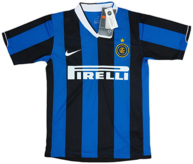 Nike 2006-07 Inter Milan Home Shirt (M.Boys) | INTH06-263 | FOOTY.COM