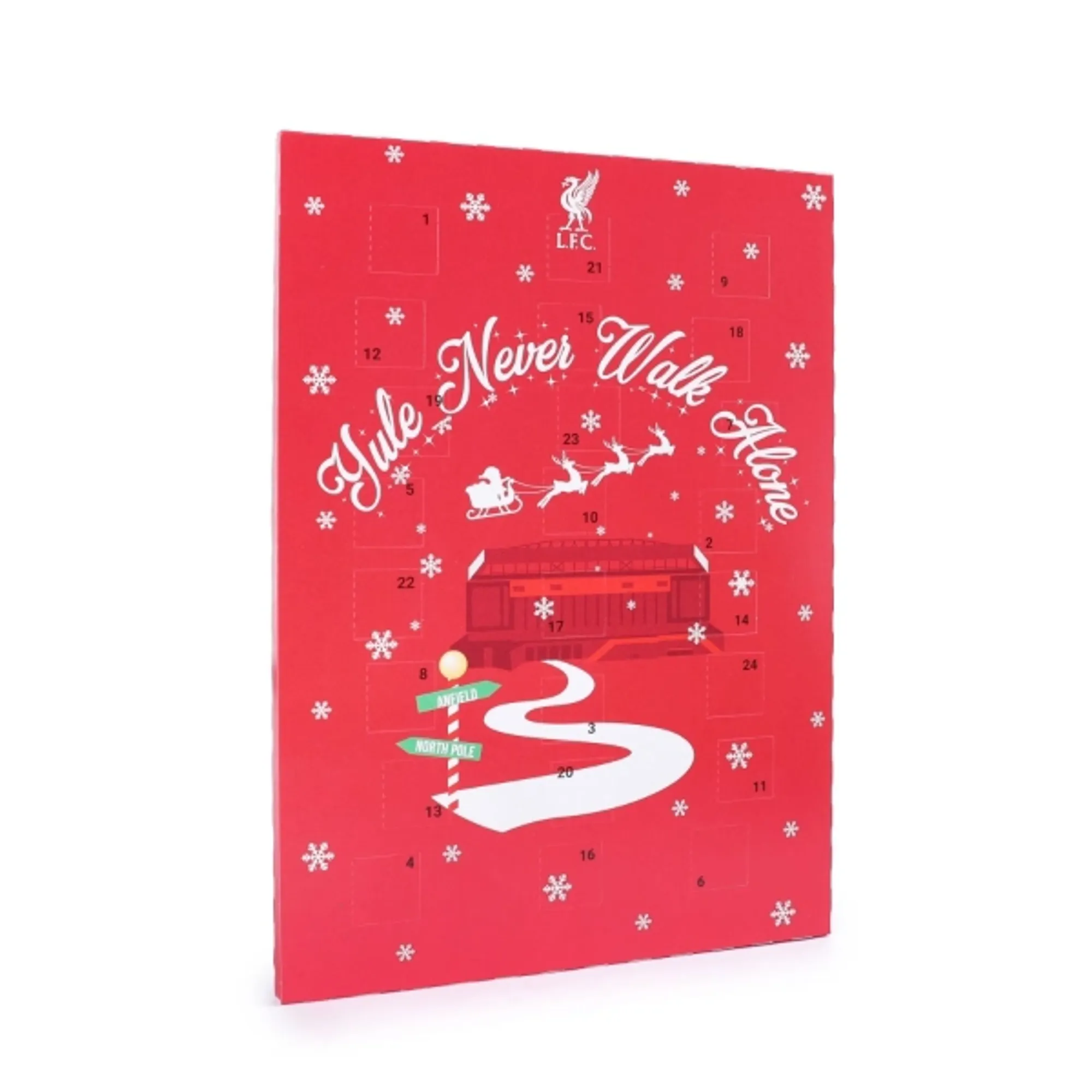 Liverpool FC LFC Chocolate Advent Calendar | 76939 | FOOTY.COM