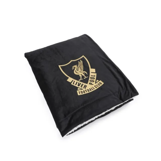 Liverpool FC LFC Sherpa Blanket | 76891 | FOOTY.COM