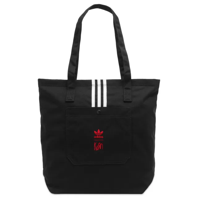 adidas Originals Adidas Men's x Korn Tote Bag Black | JG1441 | FOOTY.COM