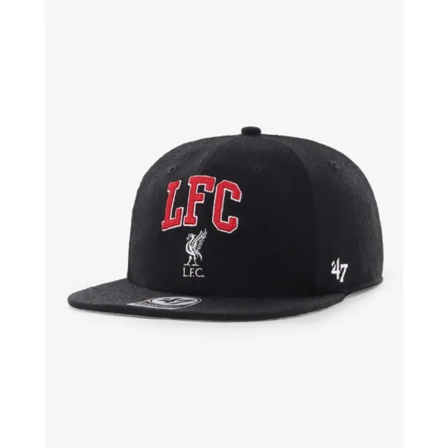 Liverpool FC LFC 47 Adults Chain Stitch Captain RL Cap Black | 76826 ...