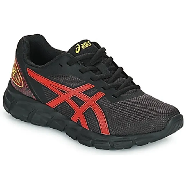 Asics QUANTUM LYTE GS girls's Children's Shoes (Trainers) in Black ...