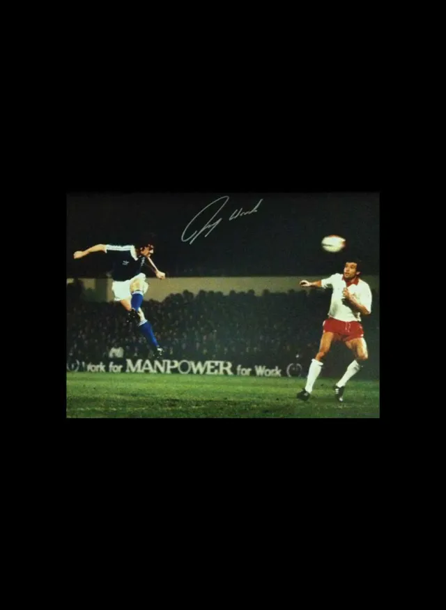 John Wark Signed Ipswich Photo | Football Memorabilia | 1173 | FOOTY.COM