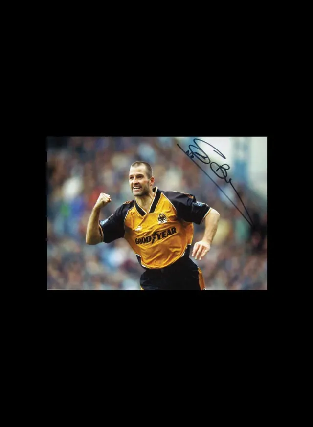 Steve Bull Signed Wolves Photo | Football Memorabilia | 4096 | FOOTY.COM