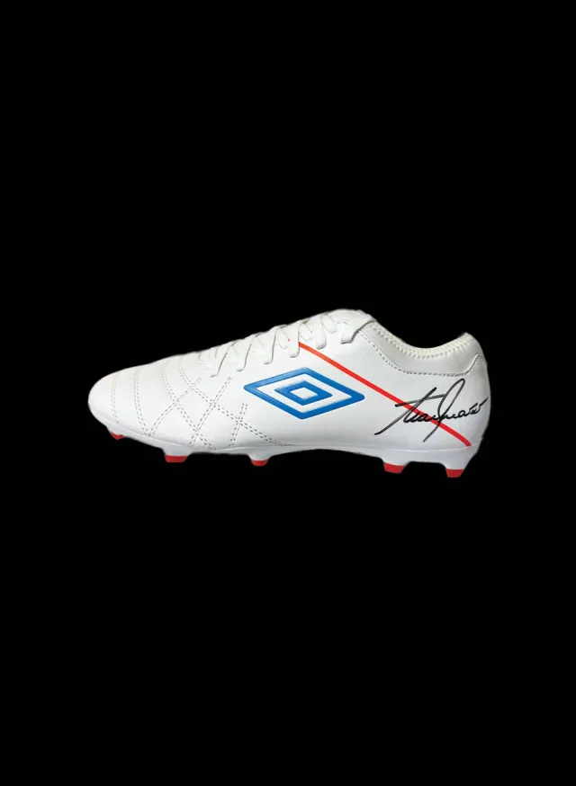 Alan Shearer Signed Umbro Football Boot | Football Collectibles | 4486 ...
