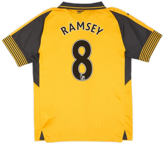 Puma 2016-17 Arsenal Away Shirt Ramsey #8 - 9/10 - (L ...