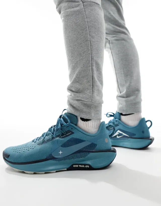 Nike Running Reactx Pegasus Trail 5 Trainers In Blue | DV3864-005 ...