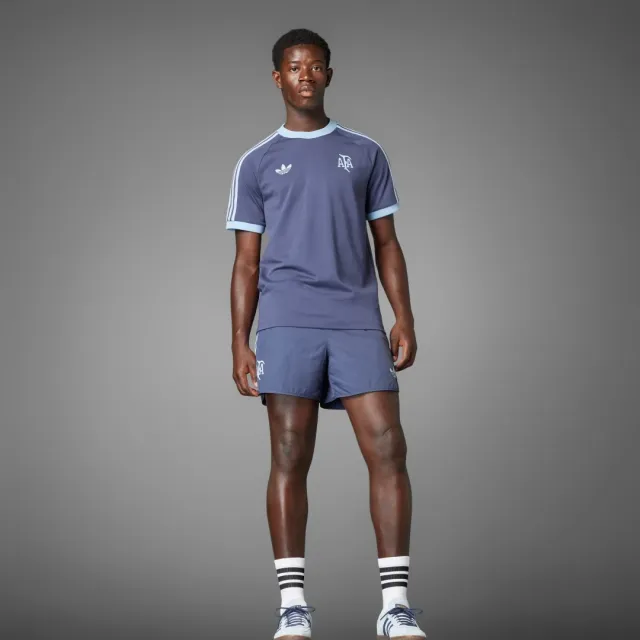 Argentina adidas Originals 50th Anniversary 3 Stripes T Shirt - Navy ...