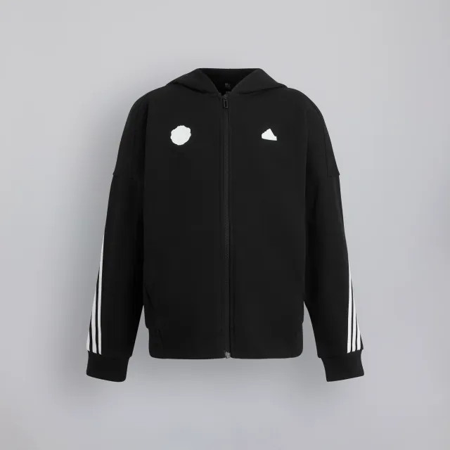 Manchester United x adidas Kids Future Icons 3-Stripes Full-Zip Hooded ...