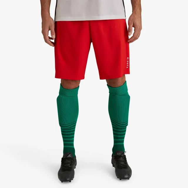 Kipsta Adult Football Shorts Viralto Club - Red | 8495588 | FOOTY.COM