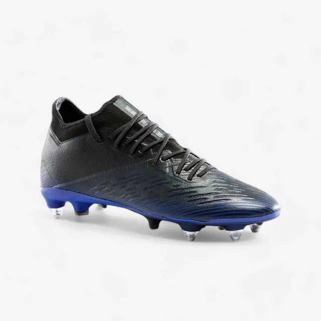 Kipsta Adult Soft Ground Football Boots Clr Sg - Black/Blue | 8573916 ...