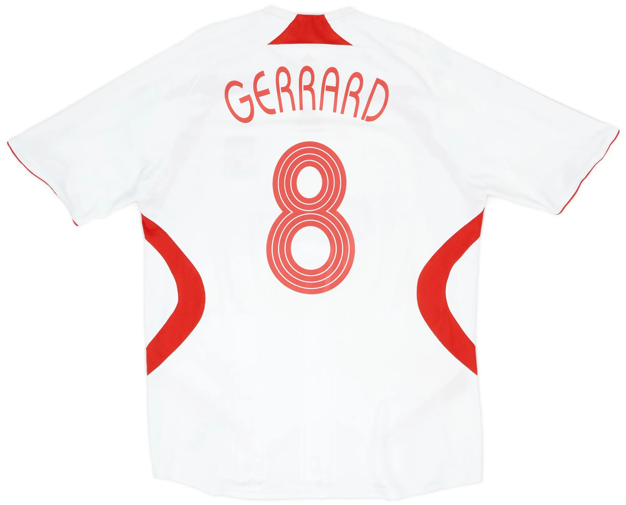 adidas 2007-08 Liverpool Away Shirt Gerrard #8 - 5/10 - (L ...