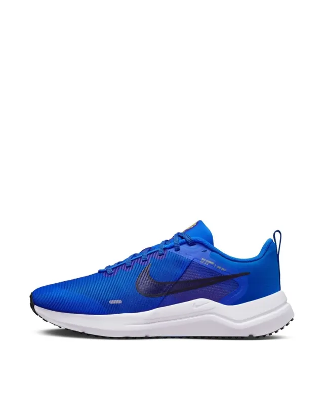 Nike Running Downshifter 12 Trainers In Navy And Black | DD9293-402 ...
