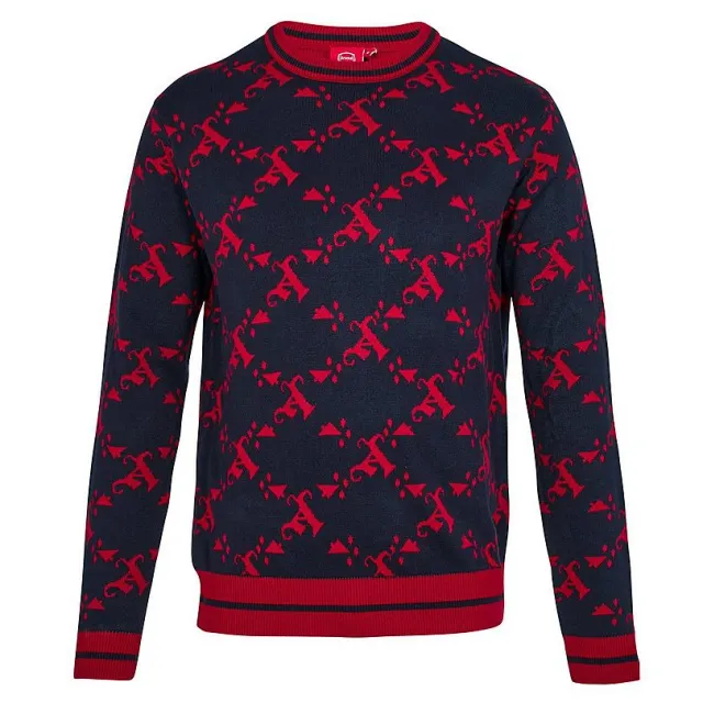 Arsenal Gothic A Christmas Jumper, Multicolor | 057240 | FOOTY.COM