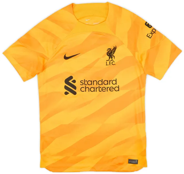 Nike 2023-24 Liverpool GK S/S Shirt - 8/10 - (S) | LIVG23-631 | FOOTY.COM