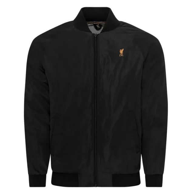Liverpool FC Liverpool Bomber Jacket - Black - ['Black'] | 69687 ...