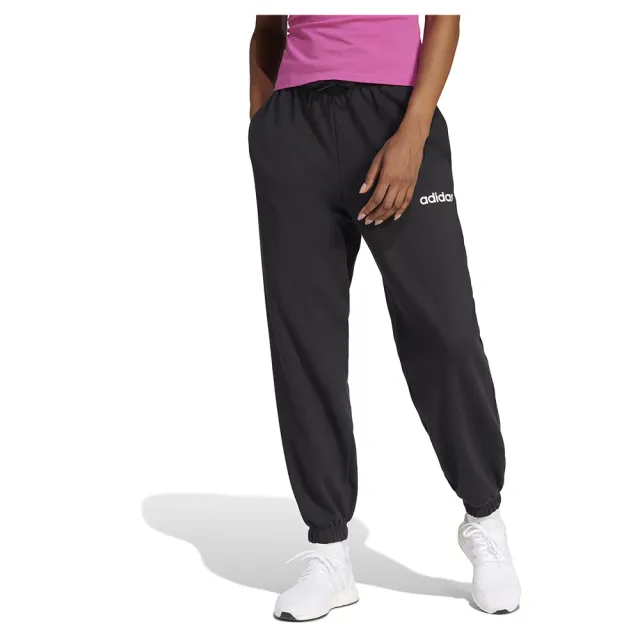 Adidas Essentials Linear French Terry Cuffed Joggers | JC5948 | FOOTY.COM