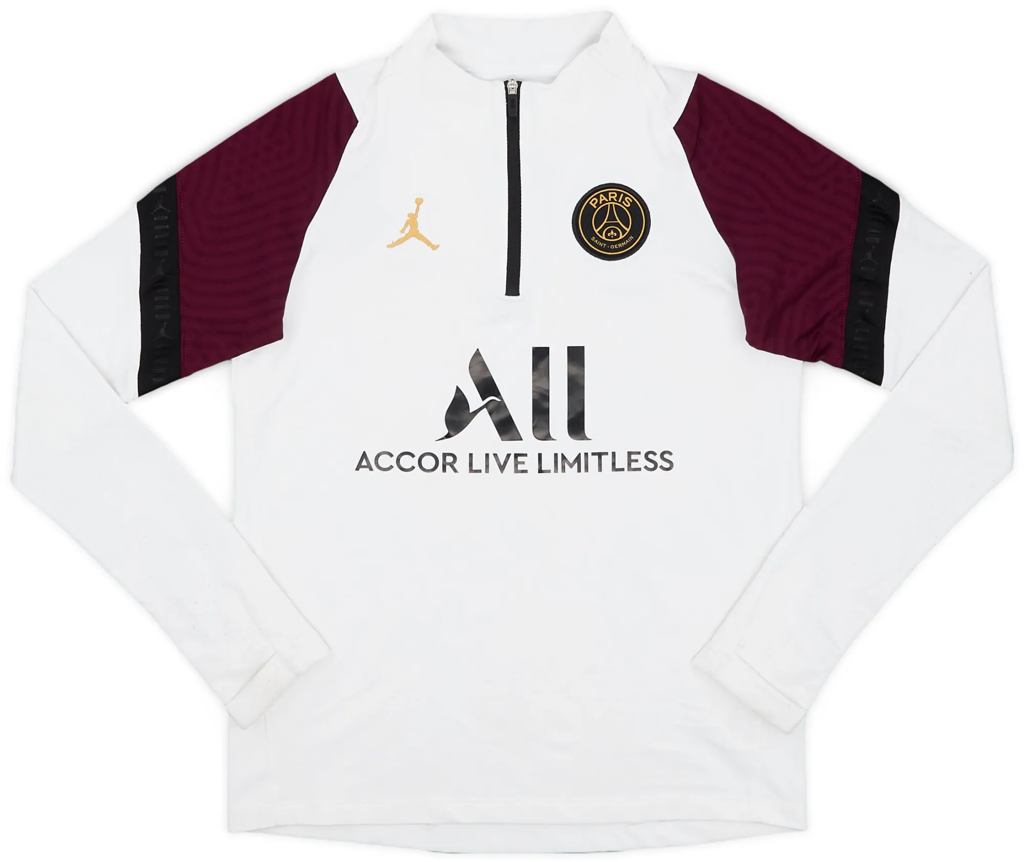 Nike Jordan 2020-21 Paris Saint-Germain Jordan 1/4 Zip Training Top - 8 ...