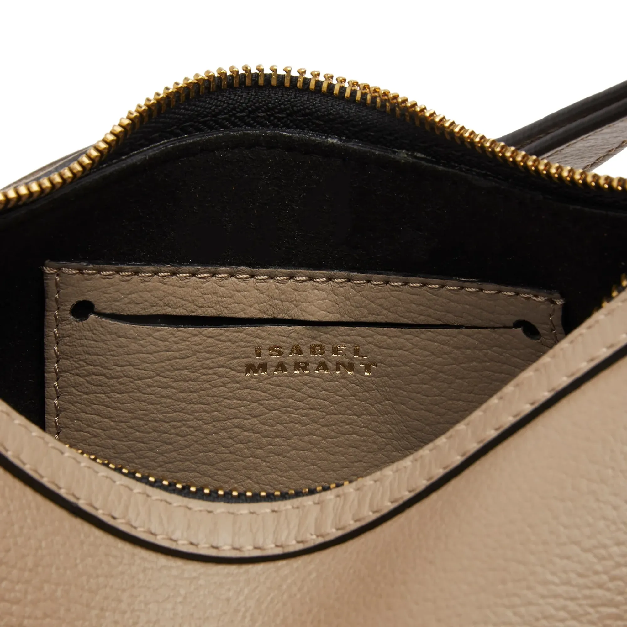 Isabel Marant Étoile Women's Oskan Moon Small Shoulder Bag Taupe ...