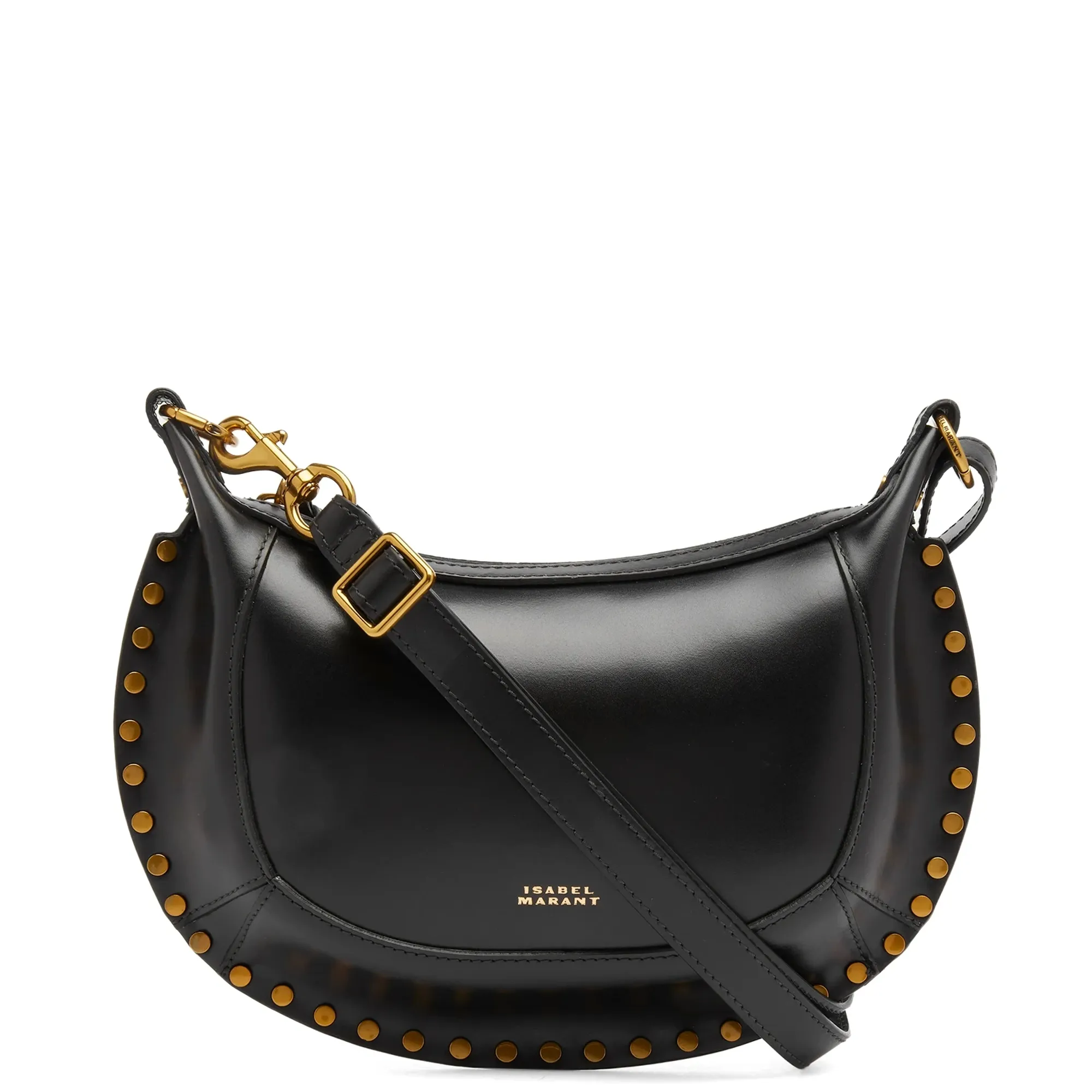 Isabel Marant Étoile Women's Oskan Moon Small Shoulder Bag Black ...